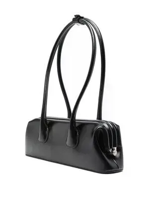 OSOI Mini Boat Wide Shoulder Bag - Black