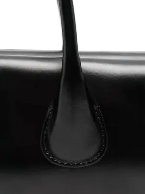 OSOI Mini Boat Wide Shoulder Bag - Black