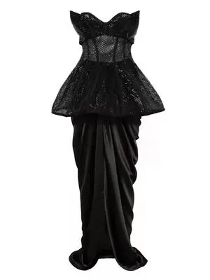 Mitiliane Couture Slit Evening Dresses