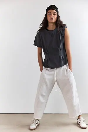Free People Mind Yourself Tee - Black