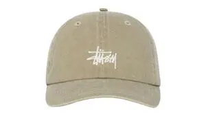 StÜssy Basic Washed Cap - Faded Tan