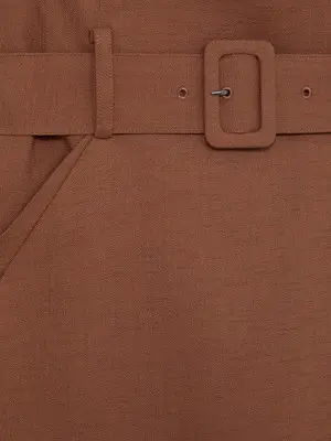 REISS Fia Belted Mini Dress