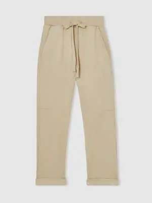 REISS Brandon Les 100 Ciels Jersey Joggers