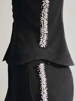 REISS Preston Atelier Embellished Corset Top
