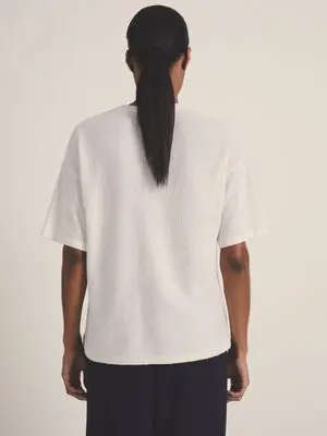 REISS Lowen Bouclé T-shirt
