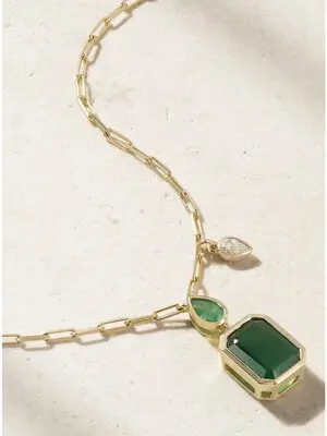 Emerald Cut Necklaces