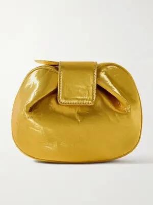 Gabriela Hearst Gold Tone Clutches