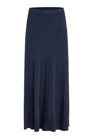 MARIE OLIVER Kaylan Maxi Skirt - Navy