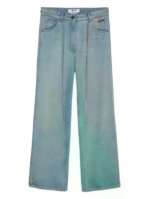 MSGM Cotton Straight Jeans