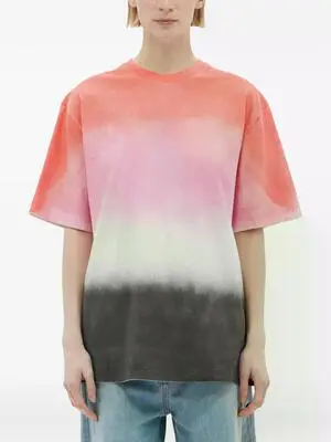 MSGM Gradient Cotton T-shirt
