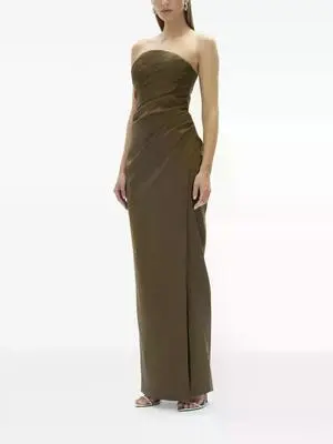 Rachel Gilbert Mira Gown - Green