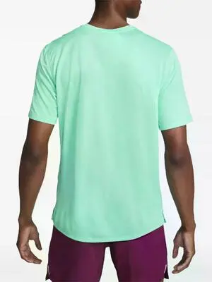 Nike Dri-fit Miler D.y.e. Light Menta/dynamic Berry T-shirt - Green