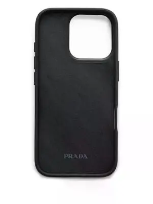 Prada Saffiano Leather Iphone 16 Pro Case
