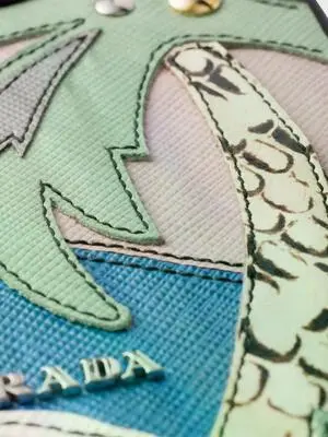 Prada Palm Tree-print Iphone 16 Pro Max Case