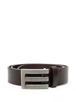 Etro Logo-buckle Belt - Brown
