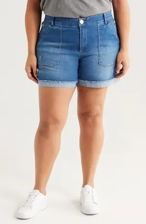 Wit & Wisdom Cuffed Denim Shorts