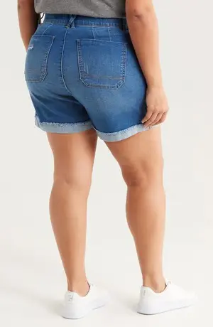 Wit & Wisdom Cuffed Denim Shorts