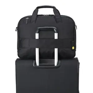 DELSEY PARIS Wagram Briefcase With 15.6" Laptop Sleeve - Black