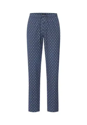 Hanro Night And Day Cotton Drawstring Pajama Pants - Squared Harmony
