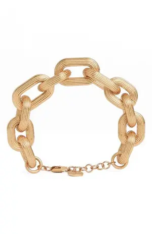 REISS Clara Link Bracelet - Gold Tone