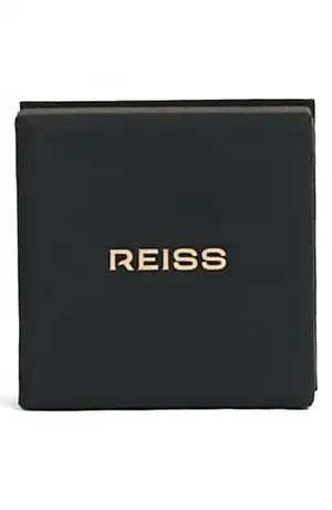 REISS Calla Curve Scoop Earrings