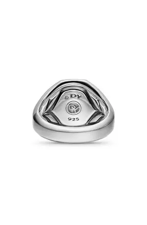 David Yurman Sterling Streamline Signet Ring