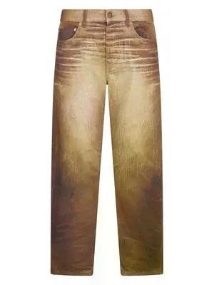 Roberto Cavalli Faded-effect Jeans