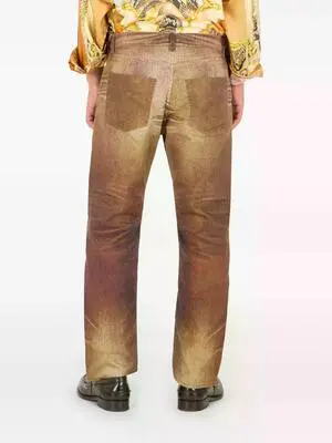 Roberto Cavalli Faded-effect Jeans