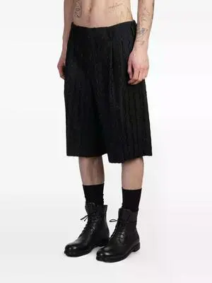 Comme Des Garçons Wool Shorts