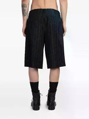 Comme Des Garçons Wool Shorts