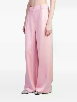 Simkhai Pleated Wide-leg Trousers