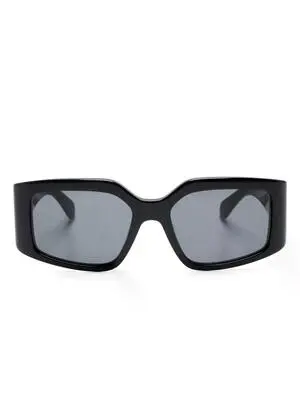 FERRAGAMO Rectangle-frame Sunglasses - Black