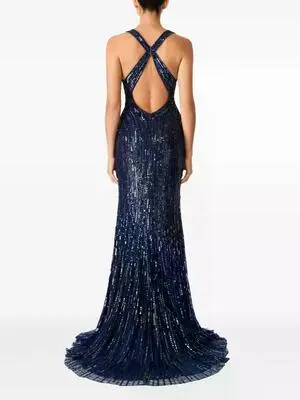 Jenny Packham Luxor Gown - Blue