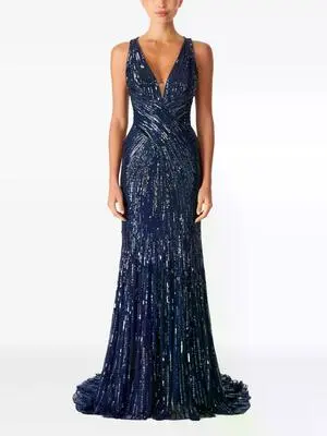 Jenny Packham Luxor Gown - Blue