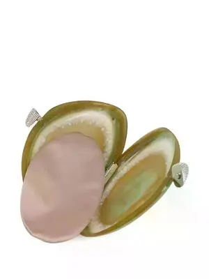 Benedetta Bruzziches Ariel Geode-effect Clutch