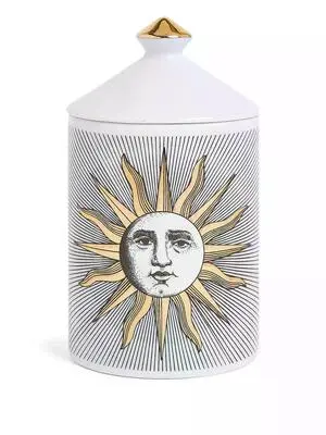 FORNASETTI Se Poi Soli Decor Immaginazione Candle - Gold