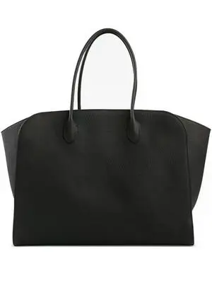 THE ROW Marlo Leather Tote Bag - Black