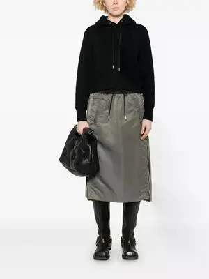Sacai Sponge Hoodie - Black