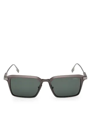 Zegna 55mm Square Sunglasses