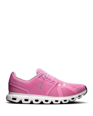 On Cloud Sneakers - Raspberry/white