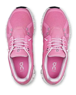 On Cloud Sneakers - Raspberry/white