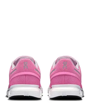 On Cloud Sneakers - Raspberry/white