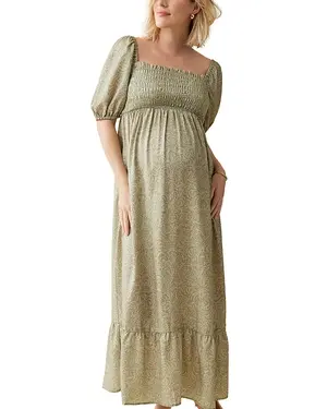 women's elbow sleeve maxi dresses