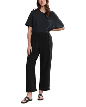 Jenni Kayne Logan Linen Pants - Black