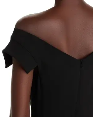 Black Halo Jacqueline Midi Dress - Black