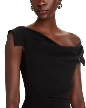 Black Halo Jacqueline Midi Dress - Black