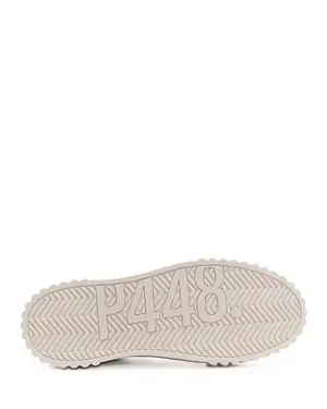 P448 Creeper Platform Sneakers - White Pluto