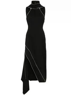 Monse Decorative-zip Midi Dress