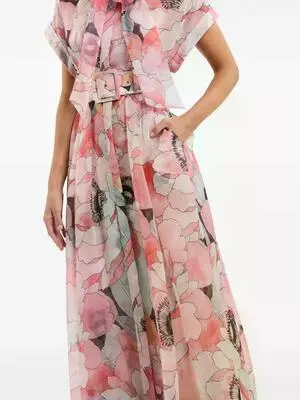 Rebecca Vallance Floral-print Gown