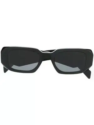 Prada Symbole Square-frame Sunglasses - Black